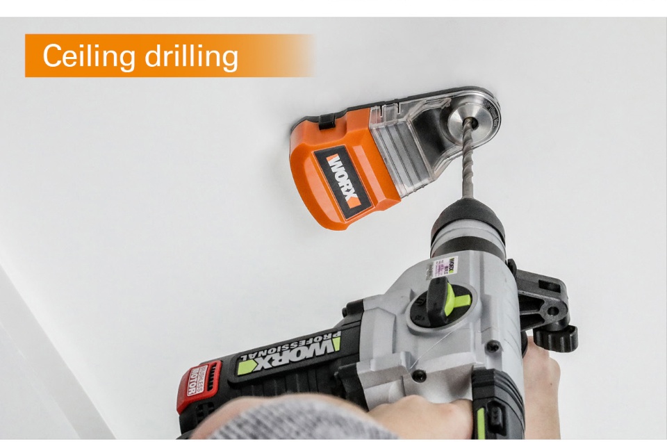 Worx dust box Collector for Cordless drill electric hammer Screwdriver ...