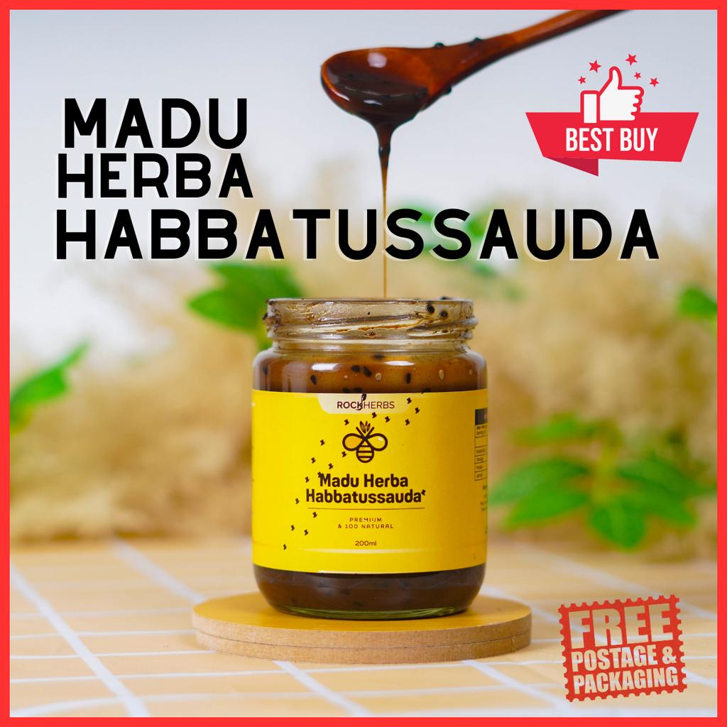 MADU Herba Habbatussauda, Madu Asli Dengan Herba Hutan Malaysia ...