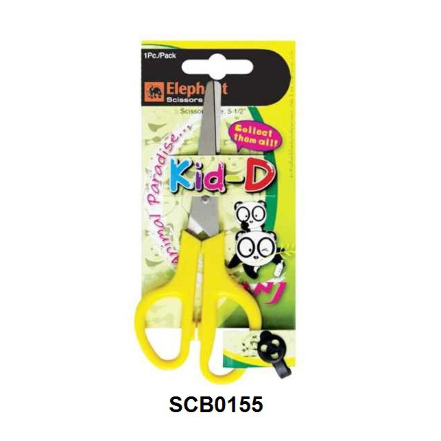 Children Safety Scissors 5.5" Inches Stainless Steel Paper Scissors ...