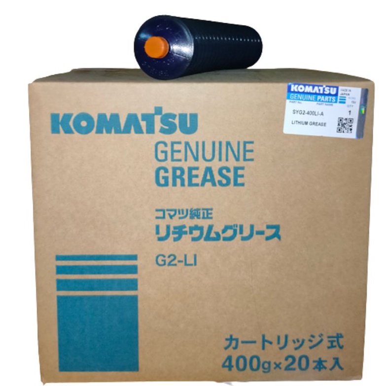 Komatsu Grease (400g x 30 Tubes) SYG2-400LI-A | Shopee Malaysia