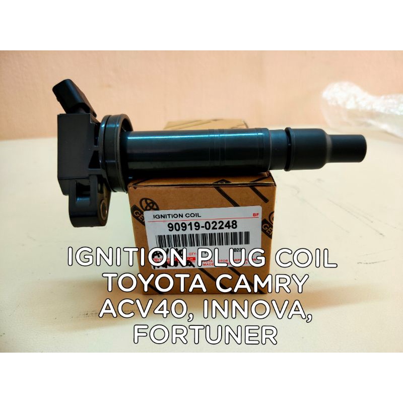 IGNITION PLUG COIL TOYOTA CAMRY ACV40, INNOVA, FORTUNER (1pc) | Shopee ...