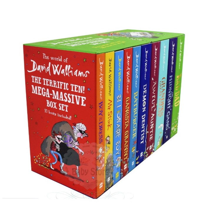 The World of David Walliams Books (10 BOOKS SET) | Shopee Malaysia