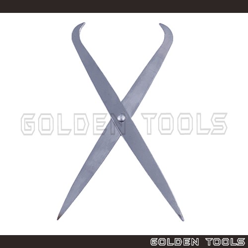 5" Stainless Steel Cross Divider Calliper Gauge For Inner and Outer ...