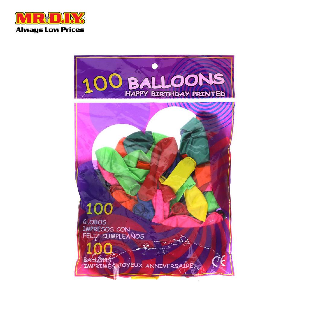 Colorful Balloon (100 pcs) | Shopee Malaysia