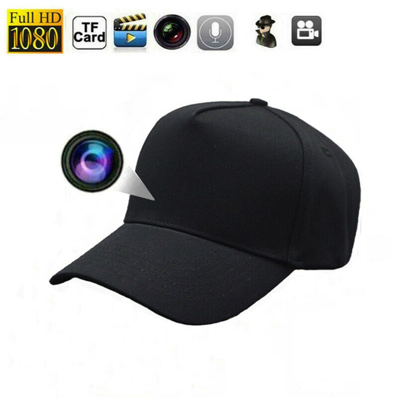 1080P HD Baseball cap Mini camera Video recorder mini DVR Surveillance ...
