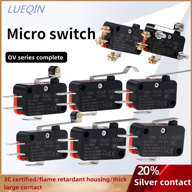 15A Micro switch OV-156-1C25/OV-155-1C25/OV-152V-151-1C25 V-15 Limit switch | Shopee Malaysia