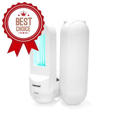 Power Bank 2000mAh Ultraviolet and Ozone UV Light Portable in Home offc ...