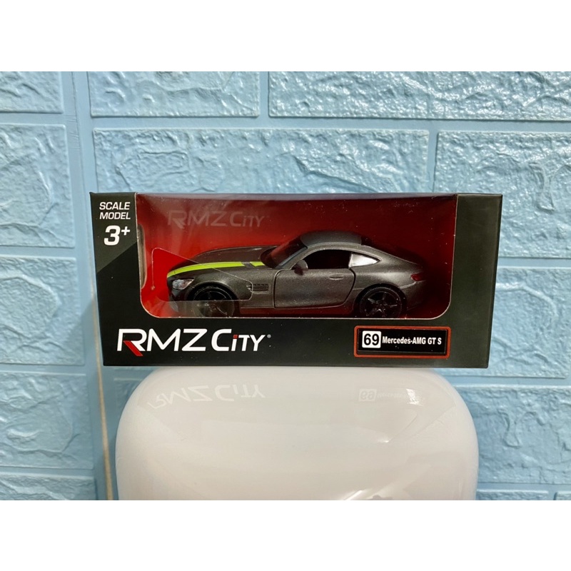 RMZ City MERCEDES AMG GT S Matte Grey Green Line Racing Sports 32 34 36 ...
