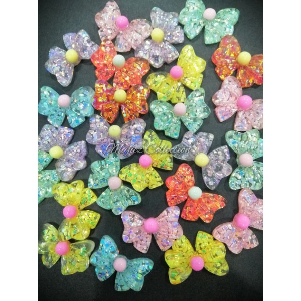 Cute Bow Resin (10pcs) | Shopee Malaysia