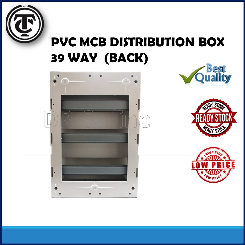 TC MCB PVC DB Box / MCB Distribution Box 39 Way PVC | Shopee Malaysia