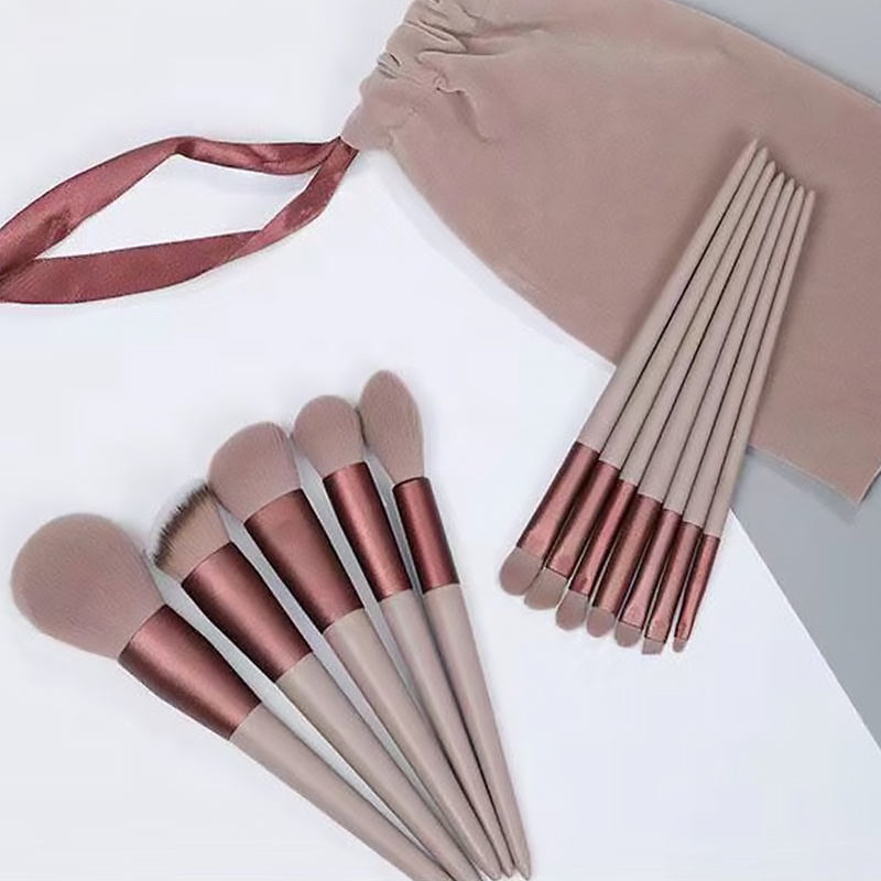 13pcs Makeup Brushes Kit Cosmetics Eyeshadow Brush Makeup Brush Sets ...