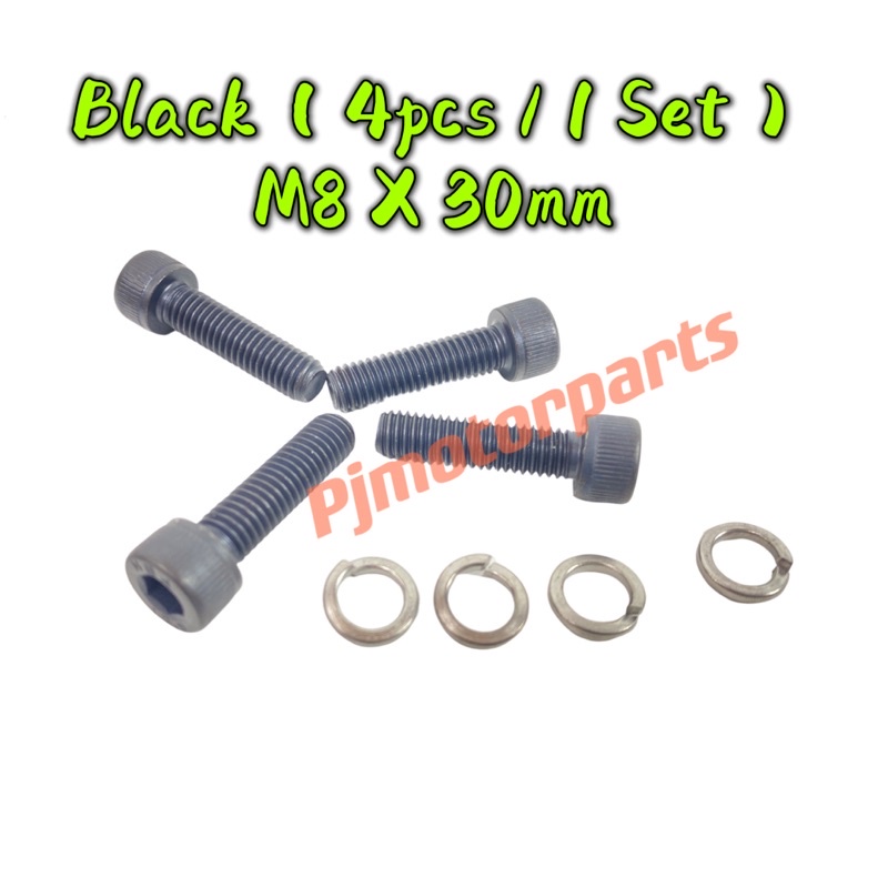 Sprocket Hub Skrew Spoket Screw Skru Spocket (4pcs / 1 Set) (Allen Key ...
