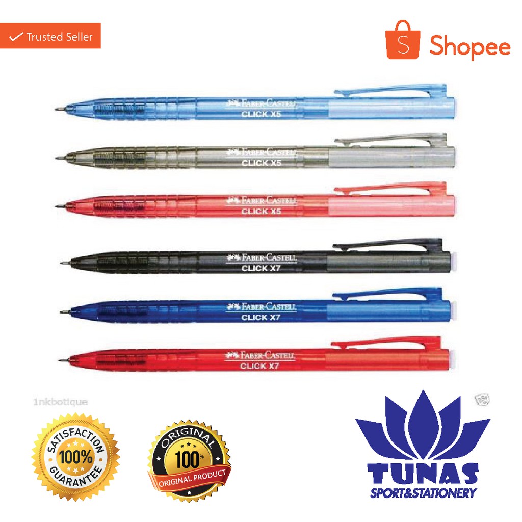 Faber-castell Click x5/Click x7 - 1pcs | Shopee Malaysia