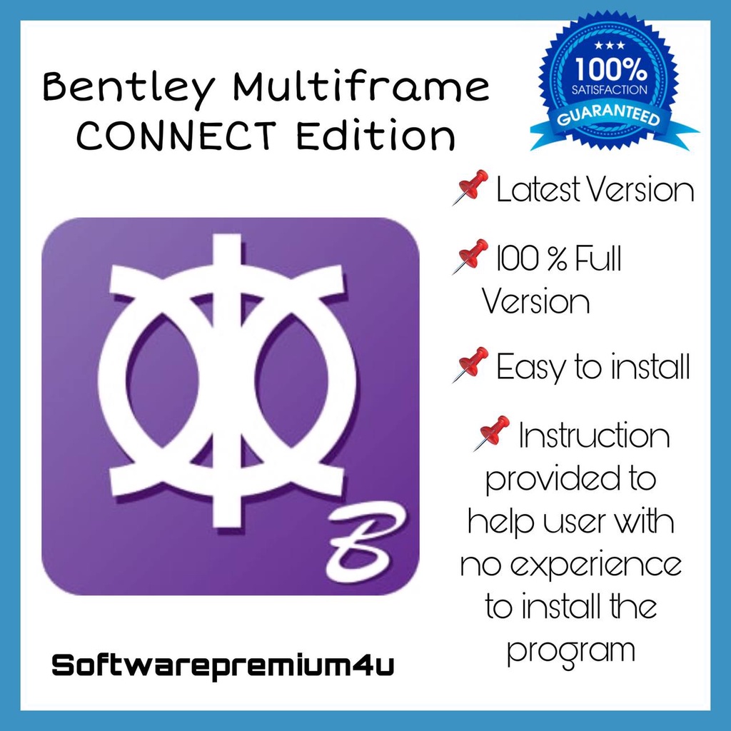 Bentley Multiframe CONNECT Edition 2024 (2024) 🔥【Latest】🔥 | Shopee Malaysia