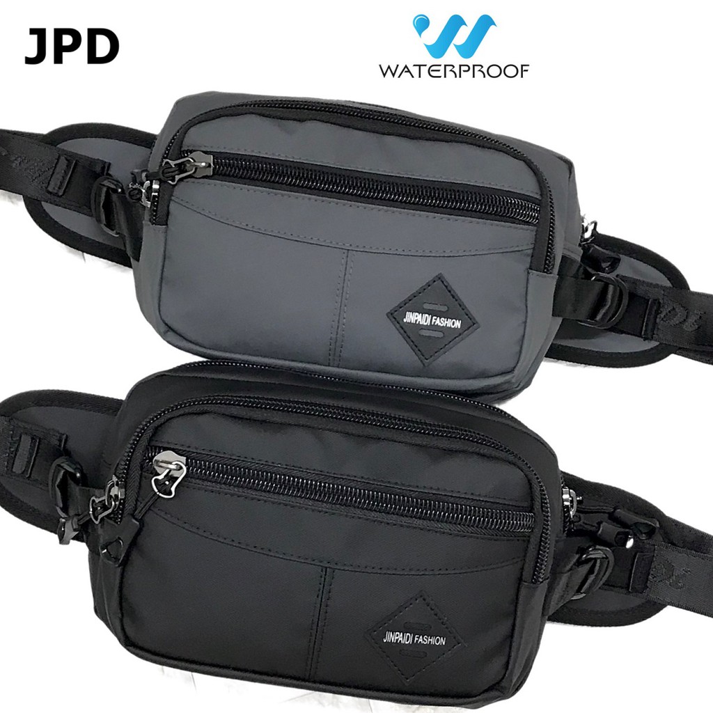 Ready Stock!! JPD Fashion Pu Leather Men Waist Bag Chest Bag Pouch Bag ...