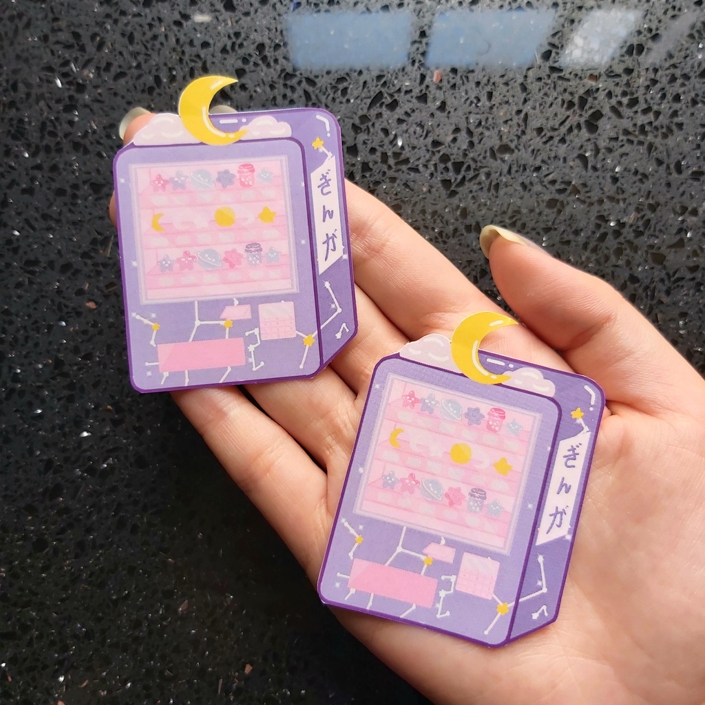 Galaxy Vending Machine Die-Cut Sticker (1 pc) | Shopee Malaysia