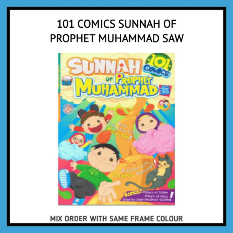 (DI) 101 COMICS SUNNAH OF PROPHET MUHAMMAD SAW | Shopee Malaysia
