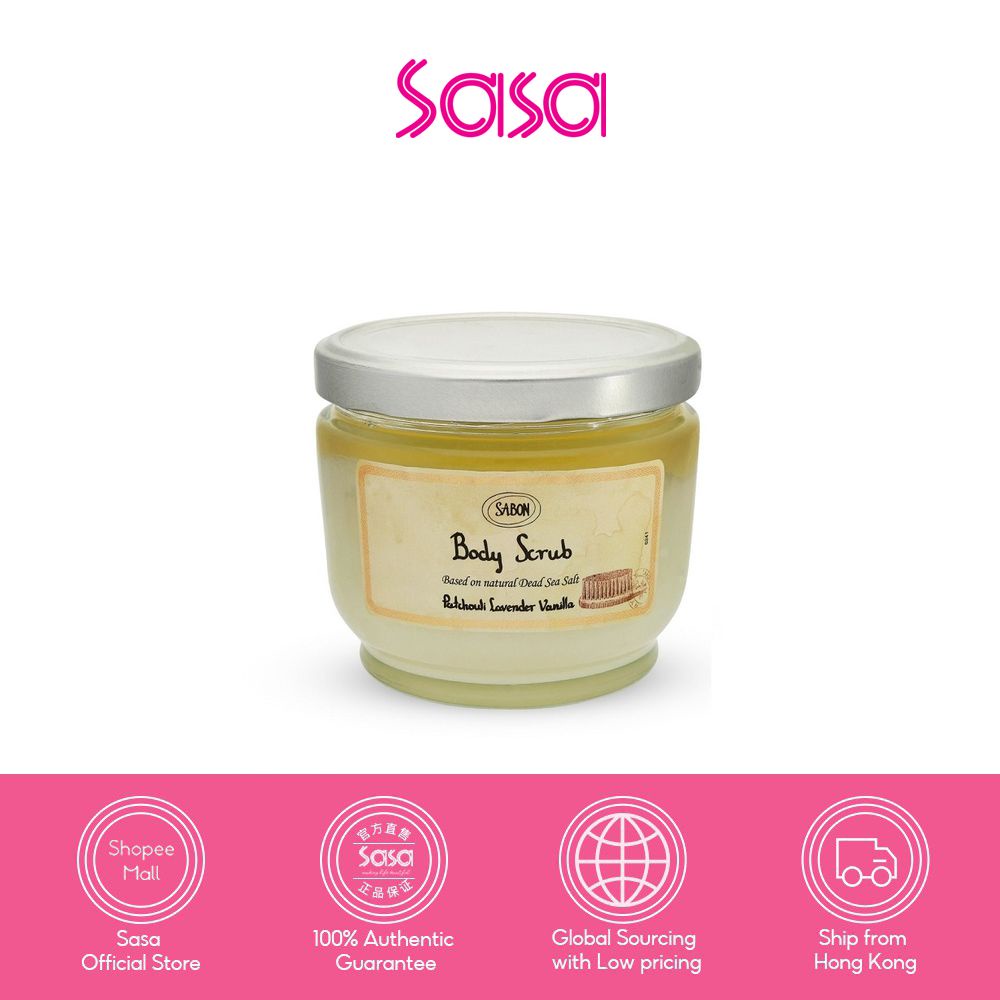 Sabon Body Scrub 600g (Lavender Vanilla/Rose tea) | Shopee Malaysia