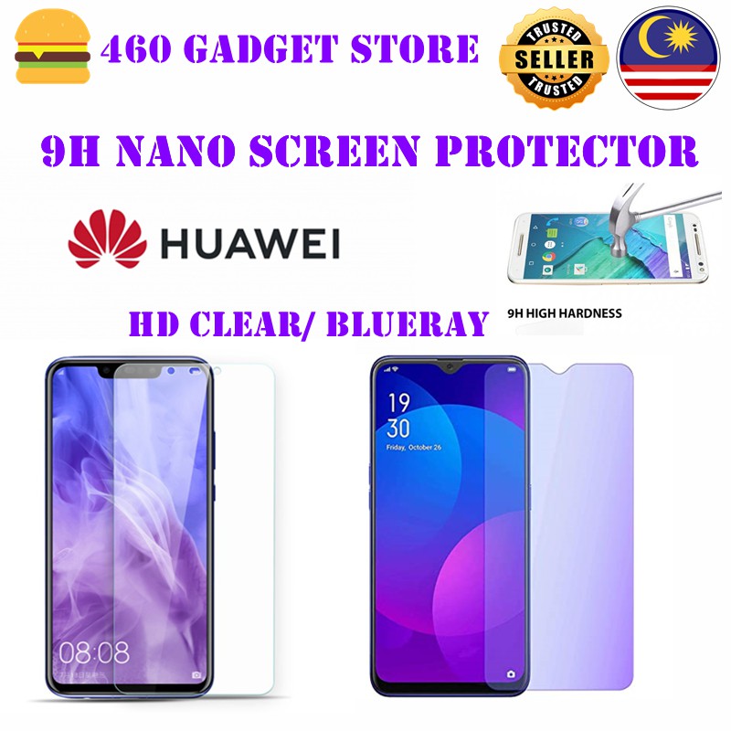 Huawei P10/ P10 Lite/ P10+/ P9/ P9 Lite/ P9 Lite Mini/ P9+ Nano 9H Clear & 9H BlueRay Screen ...
