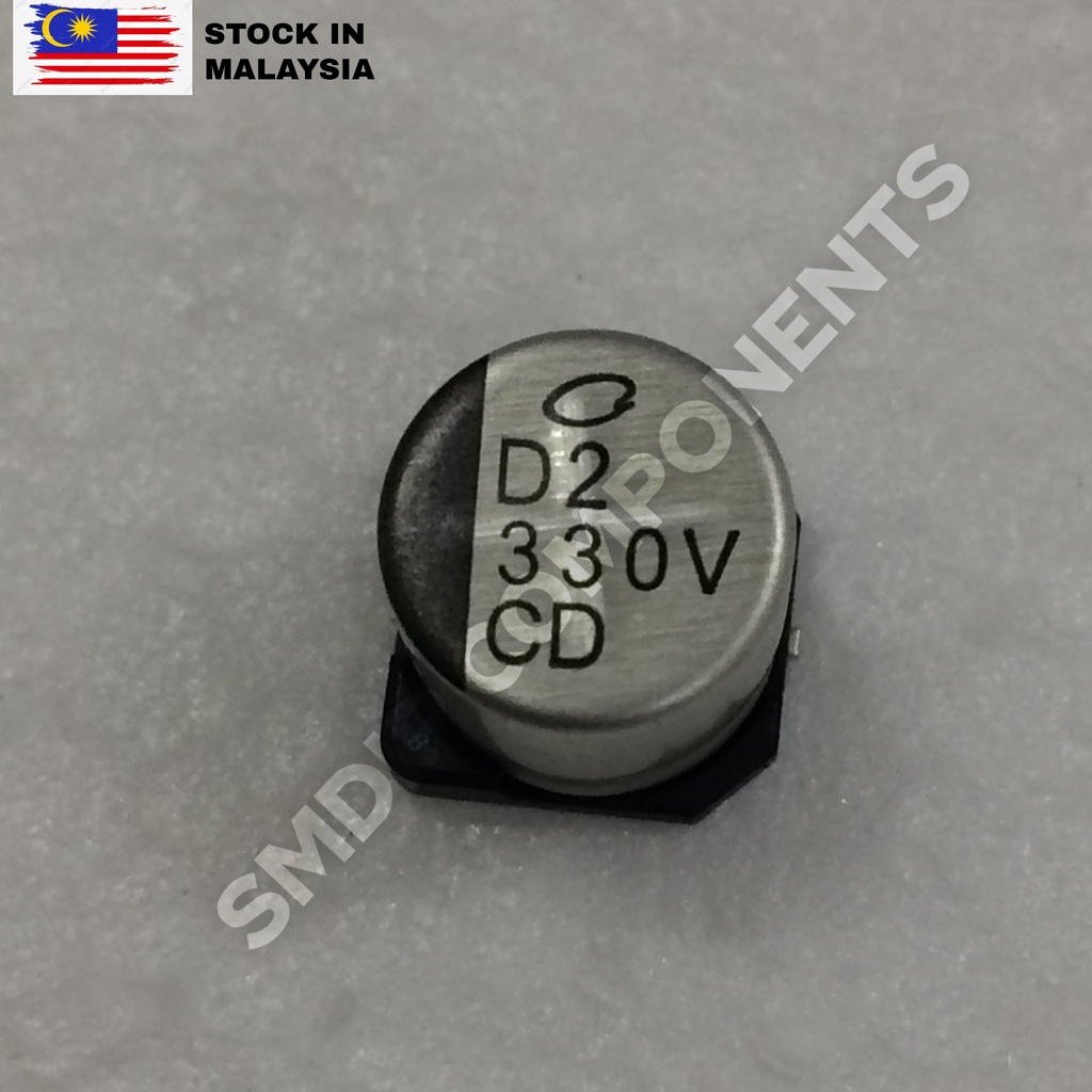 Nichicon, 330uF 35V 105°C, SMD Capacitor, 10mm x 10mm | Shopee Malaysia