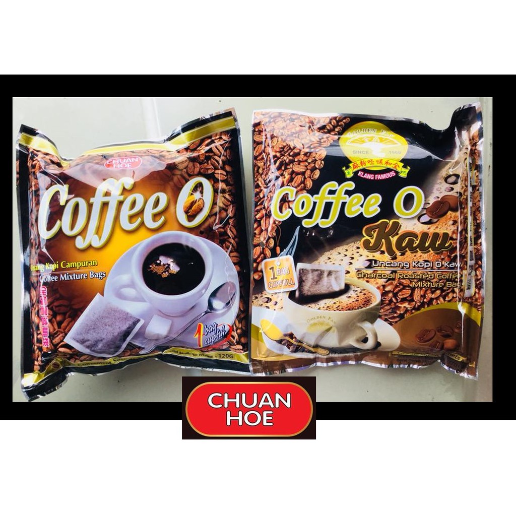 2 PACK CHUAN HOE COFFEE KOPI O KOSONG | Shopee Malaysia