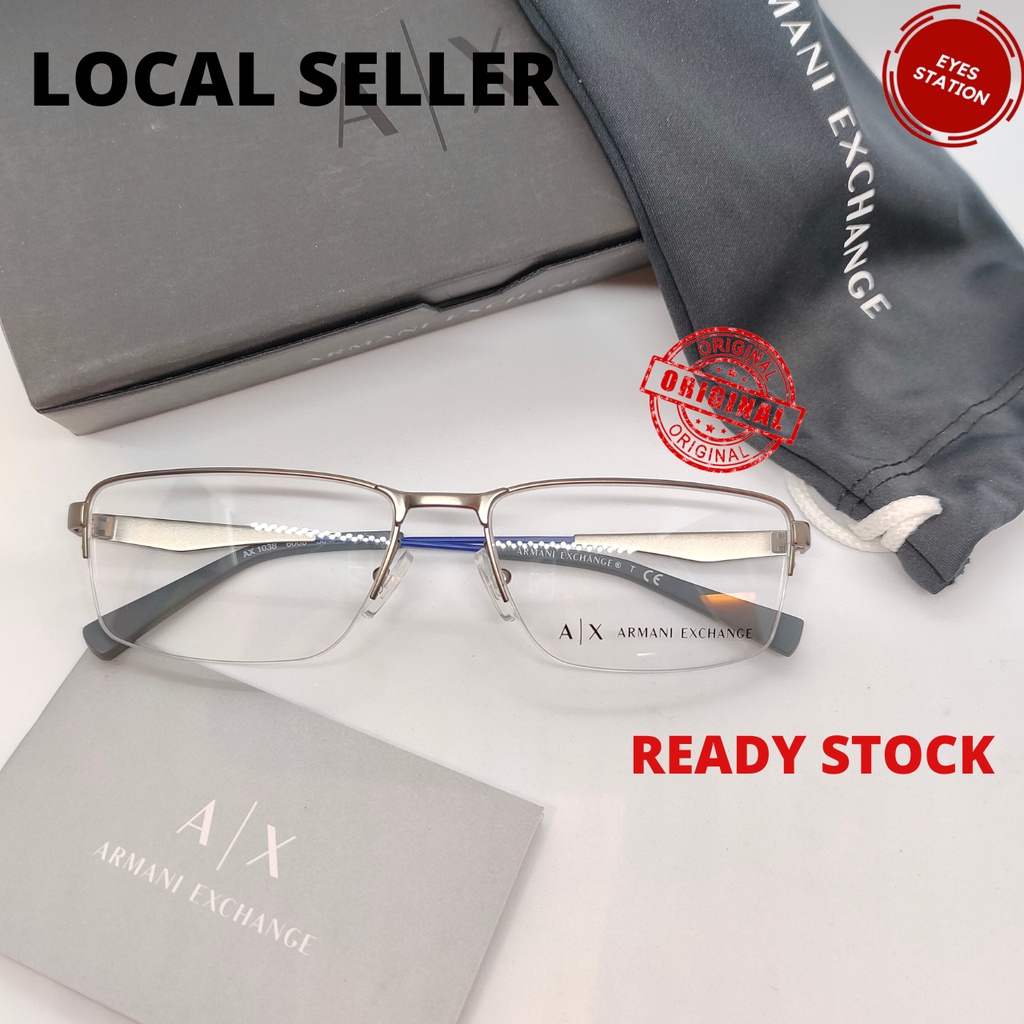 [ AX1038 6006 ] ARMANI EXCHANGE FRAME ORIGINAL High Quality Eyewear ...