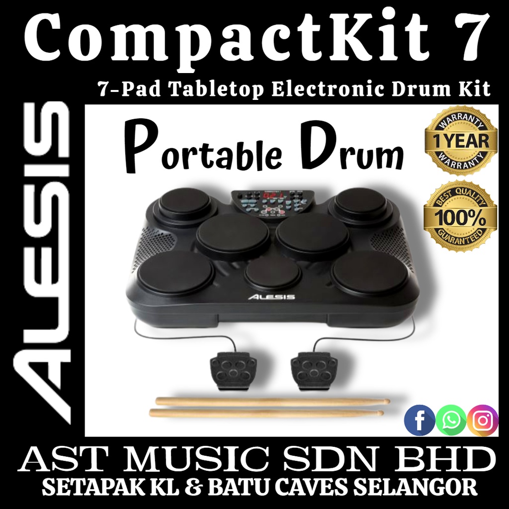 Alesis Compact Kit 7 (Portable Drum) | Shopee Malaysia