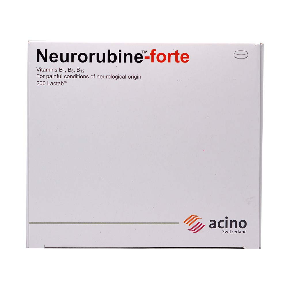 Neurorubine Forte Vit B1, B6, B12 10'S (1 STRIP) | Shopee Malaysia