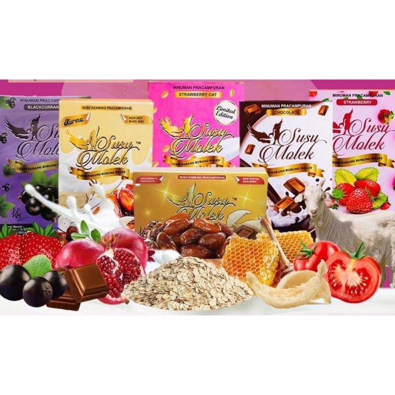 SuSu MOLEK Susu Kambing Tak hamis Sarang Burung walet #SusuMolek ...