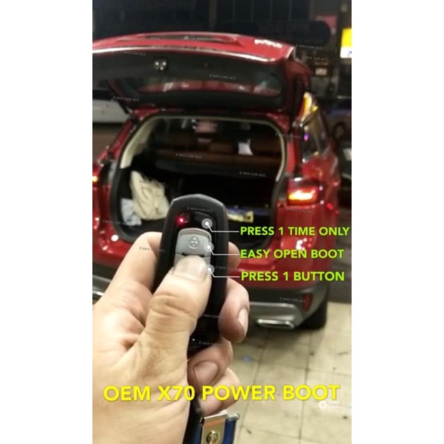 PROTON X70 X50 OEM POWER BOOT / AUTO TAIL GATE / AUTO BOOT PLUG N PAY ...