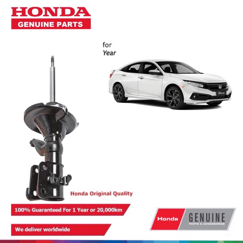 Original Honda Front Rear Shock Absorber for Civic TEA (FC) | Shopee ...