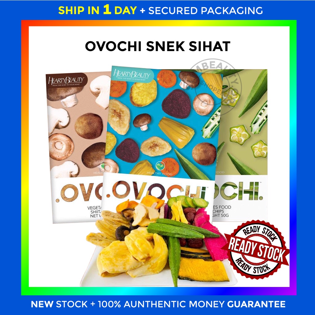 [Ready Stock] OVOCHI Healthy Snack | Kudapan Kerepek Snek Sayur Buah ...