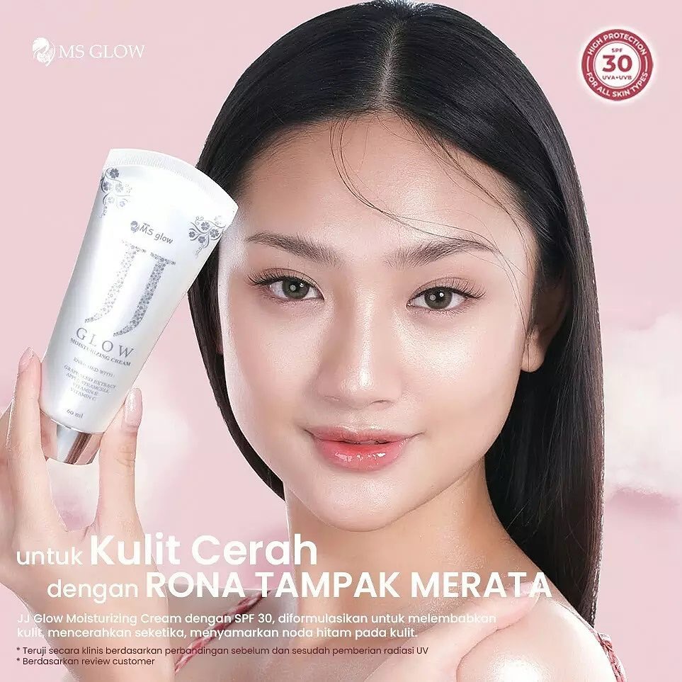 Ms Glow JJ Glow Original Instant Whitening Cream Face And Body Lotion ...