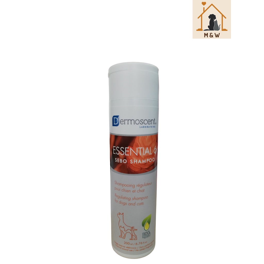 Dermoscent Essential 6 Sebo Shampoo For Dogs and Cats (200ml) | Shopee ...