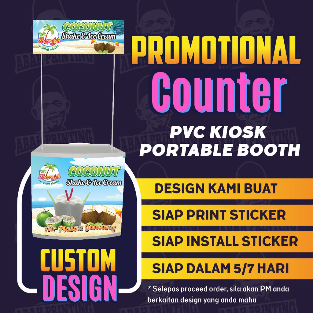 PVC Counter, PVC Booth, PVC Kiosk, Promotional Table, Sampling Table ...