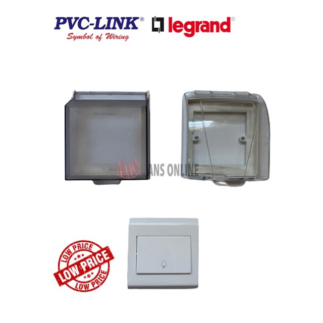 Legrand Bell Switch with Outdoor Cover Pvc Link Weather proof Switch ...
