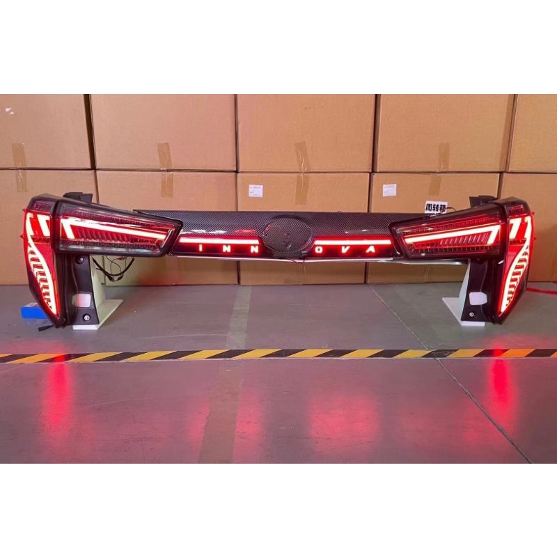 toyota innova full led tail lamp, ganish led with welcome mode n ...