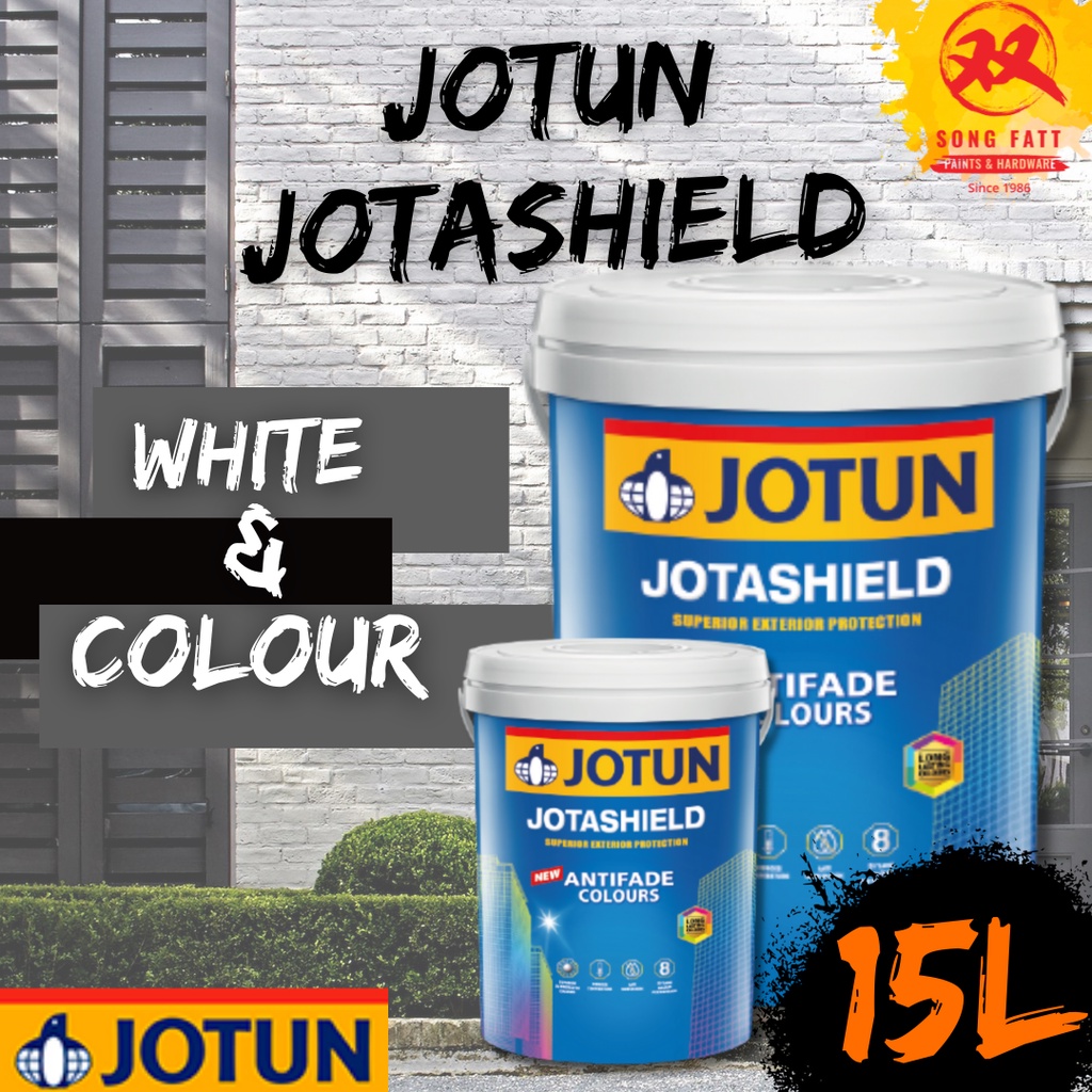 Jotun JOTASHIELD (CREAM / BROWN / CHOCOLATE DARK 1) 15L Exterior (Song ...