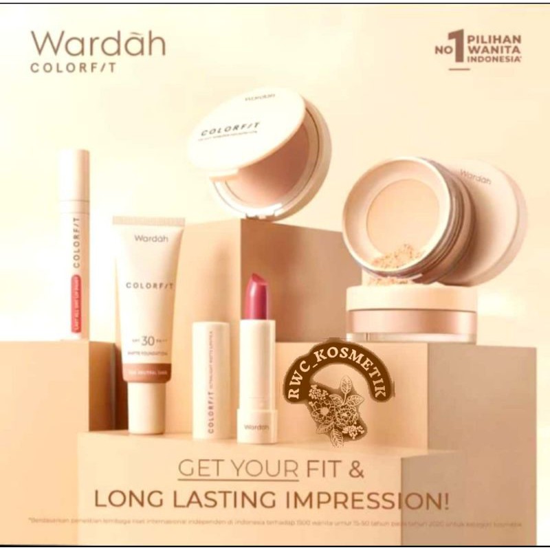 Wardah Colorfit Series Unit | Shopee Malaysia