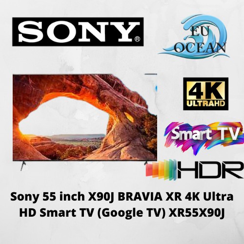 Sony 55 inch X90J BRAVIA XR 4K Ultra HD Smart TV (Google TV) XR55X90J | Shopee Malaysia