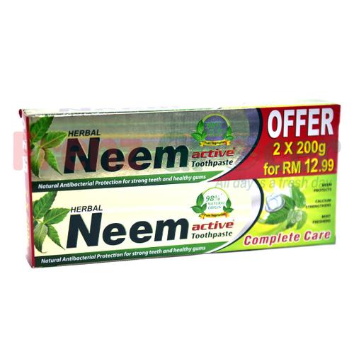 Neem Toothpaste 200G Twin Pack | Shopee Malaysia