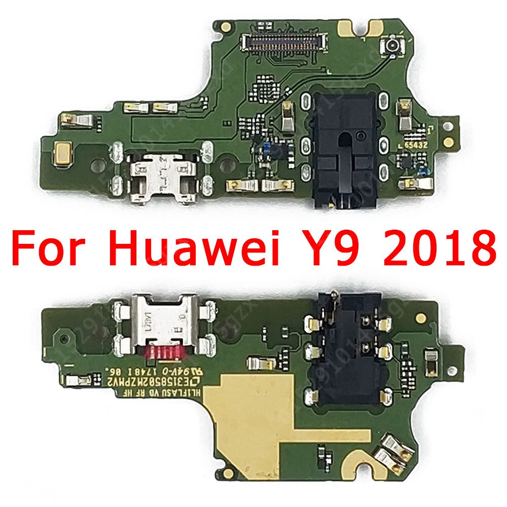 Original Charging Port For Huawei Y9s Y9 Prime 2019 2018 Charge Board Flex Usb Connector Plate ...