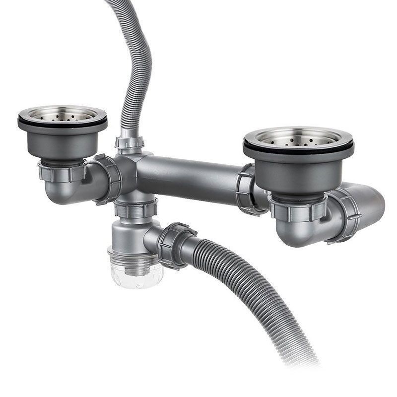 Drainage siphon set for 110mm 2-hole sink | Shopee Malaysia