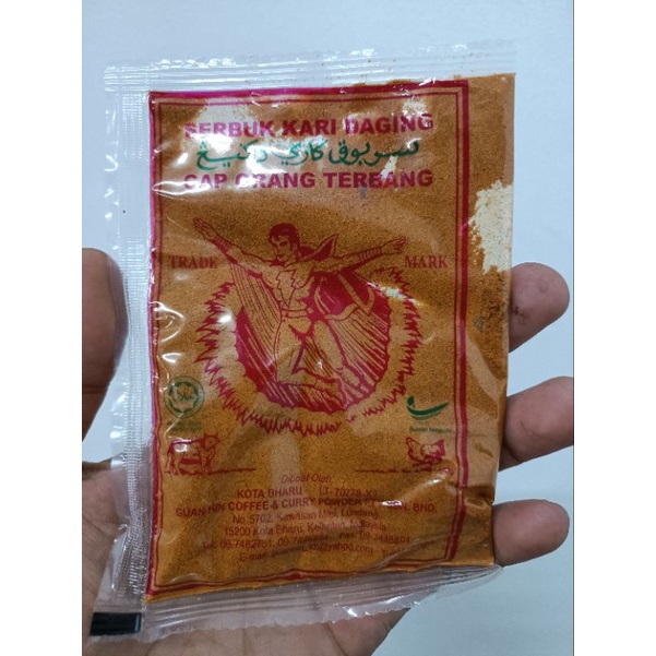 serbuk kari cap orang terbang 20g | Shopee Malaysia