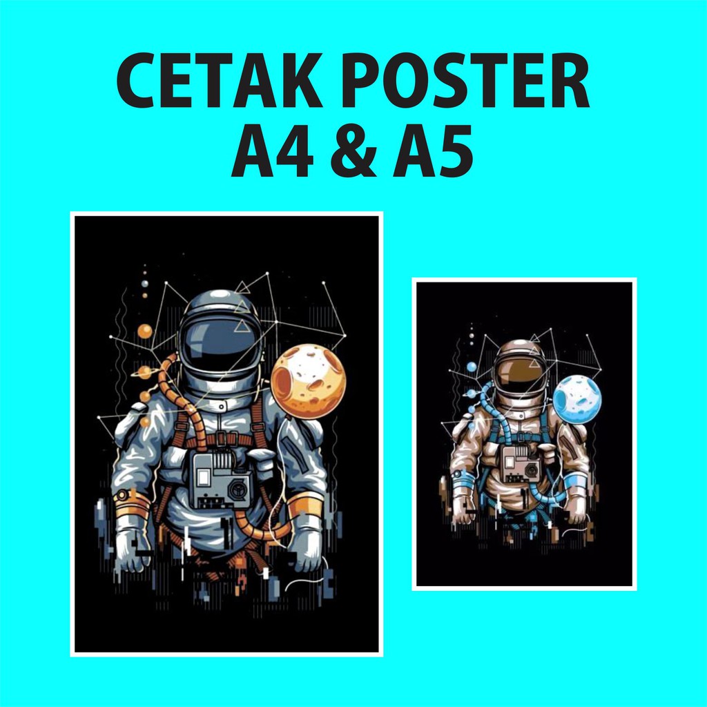 Print CUSTOM A5, A4 Size MINI POSTER - And Quality | Shopee Malaysia