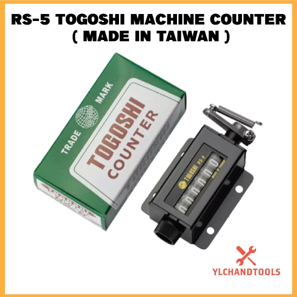 RS-5 TOGOSHI MACHINE COUNTER -TAIWAN | Shopee Malaysia