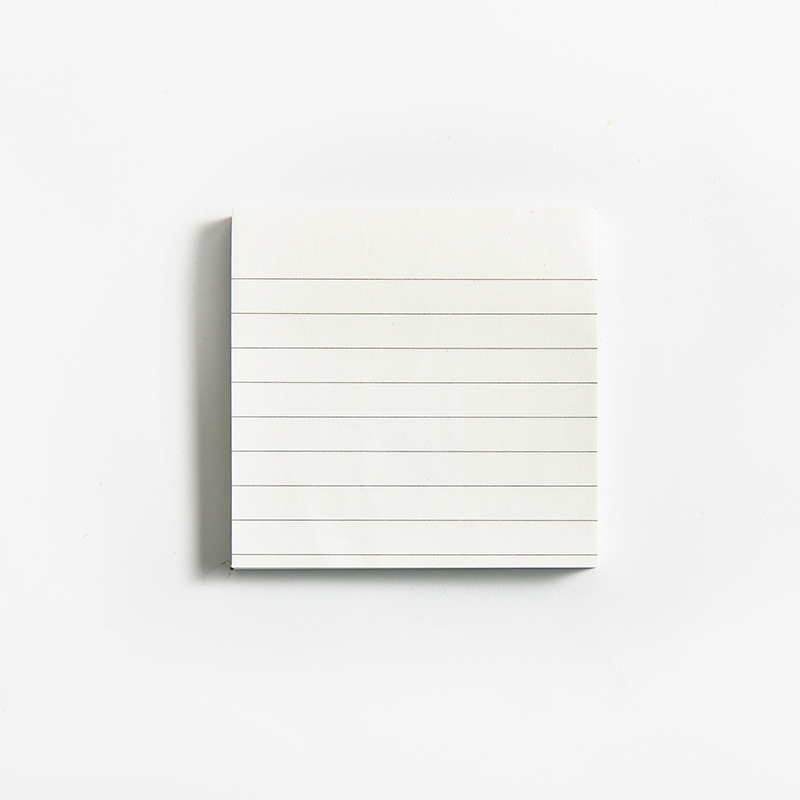 80 Sheets Korean Blank Sticky Note Pad To-do List Notepad School Office ...