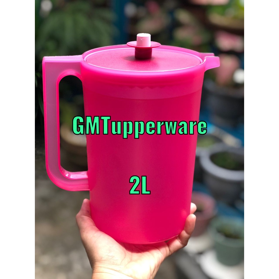 TUPPERWARE PITCHER RAYA 2L 1PC BURGUNDY | Shopee Malaysia