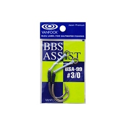Vanfook fishing hooks BLUE BACK SHOOT BSA-99 Assist Jigging Hook ...