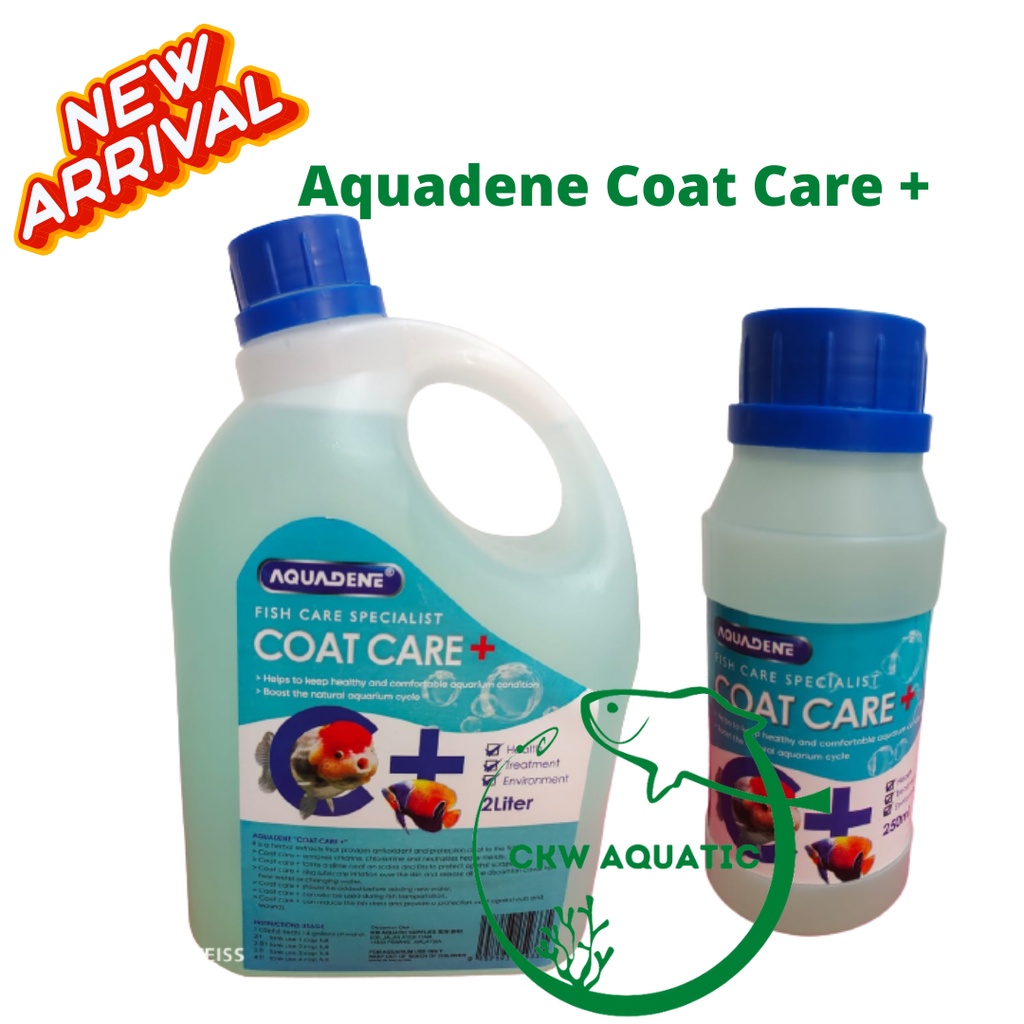 Aquadene Coat care Plus + TENSION GON suitable for all fish Gold Fish ...